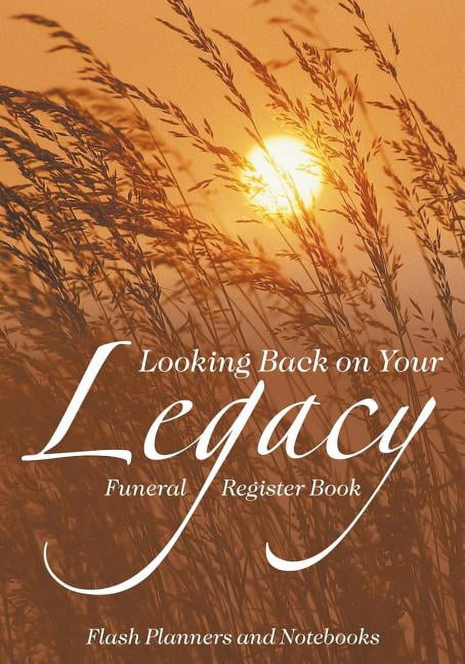 Looking Back on Your Legacy: Funeral Register Book (Paperback ...