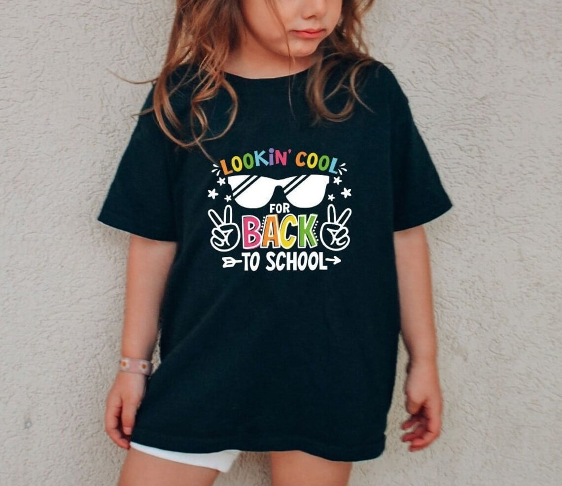 Looking So Cool To Back School Youth Shirt, Kindergarten Toddler Tshirt ...