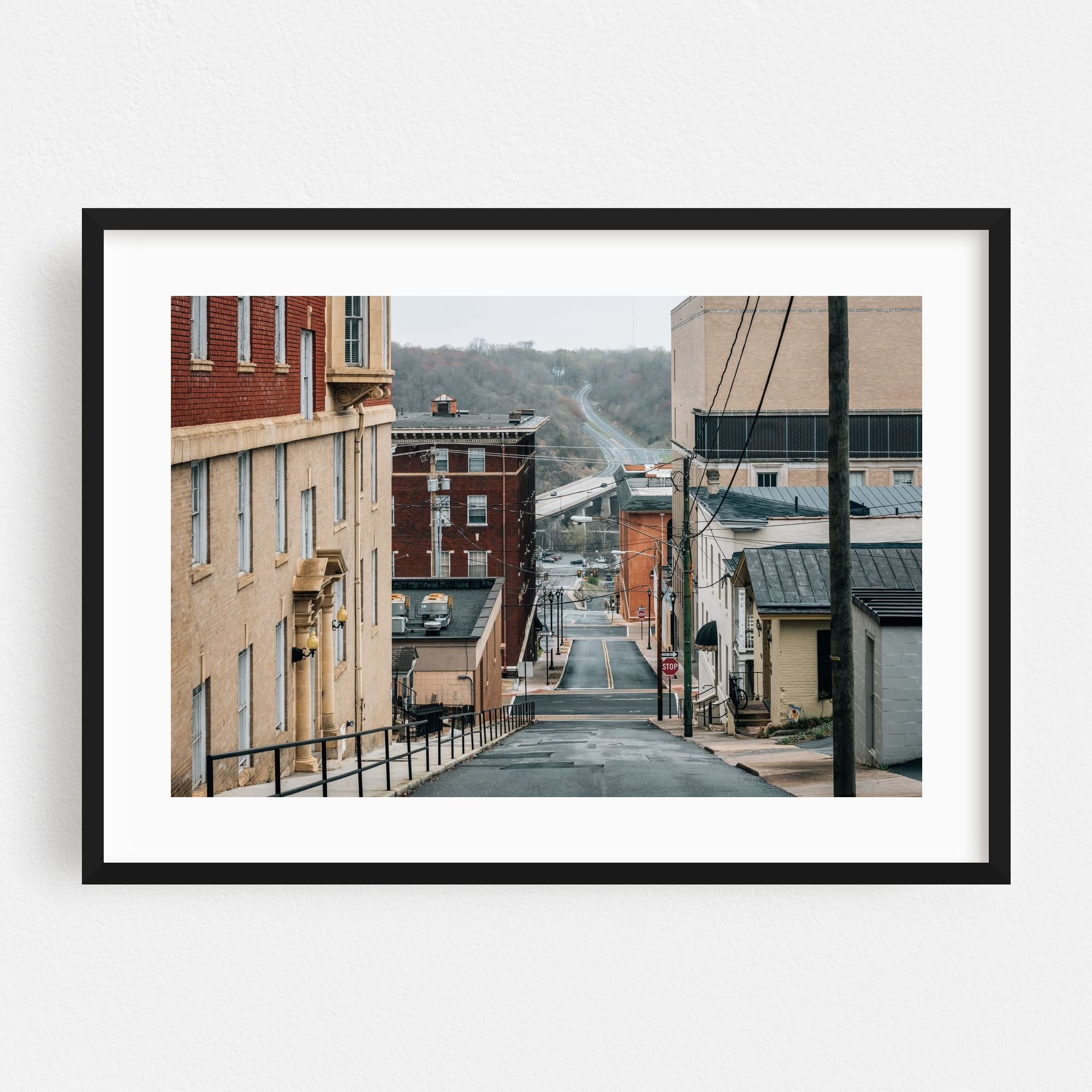Looking Down, Lynchburg - Lynchburg Virginia Photography Cityscape ...