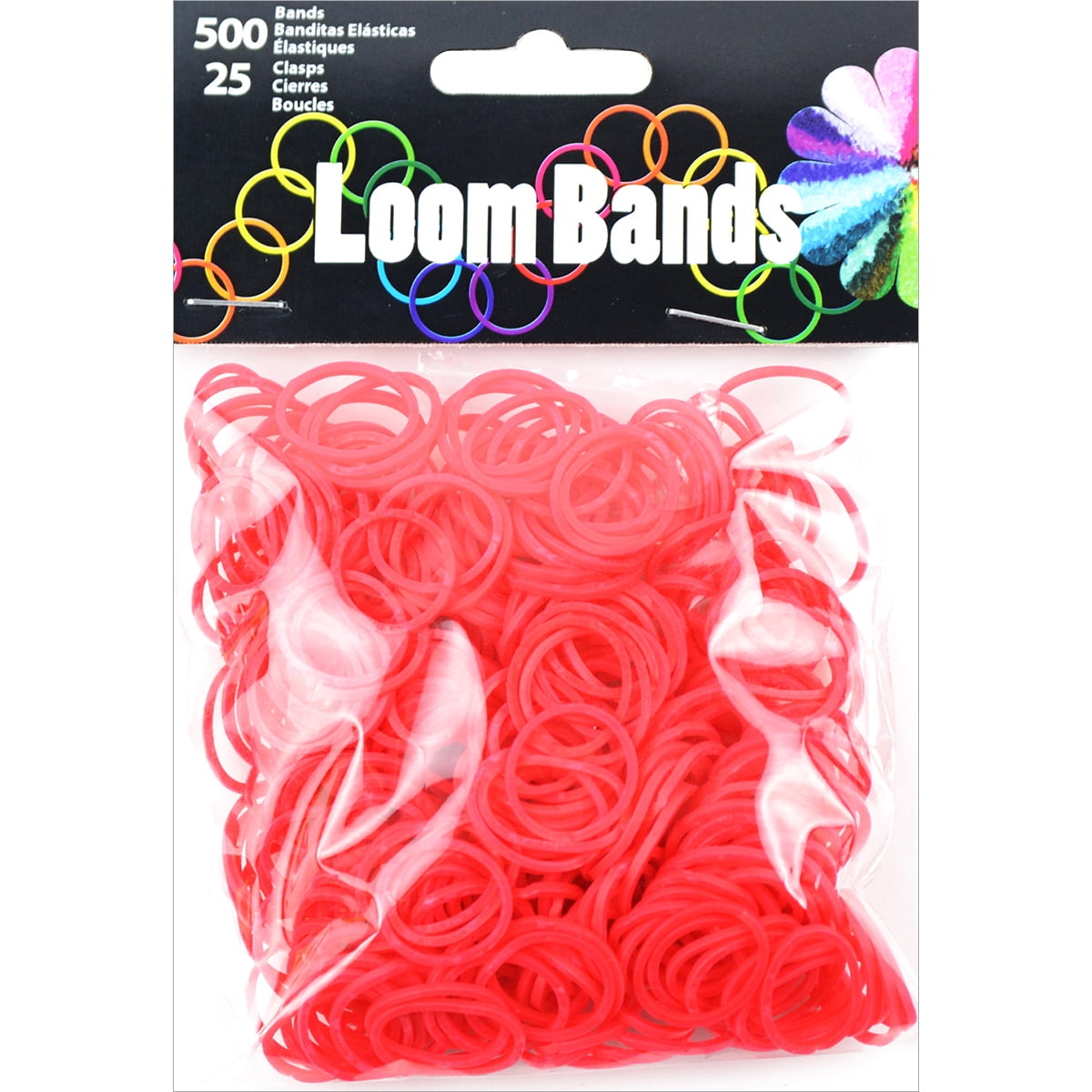 Loom Bands Value Pack, 525-Pack, Red - Walmart.com