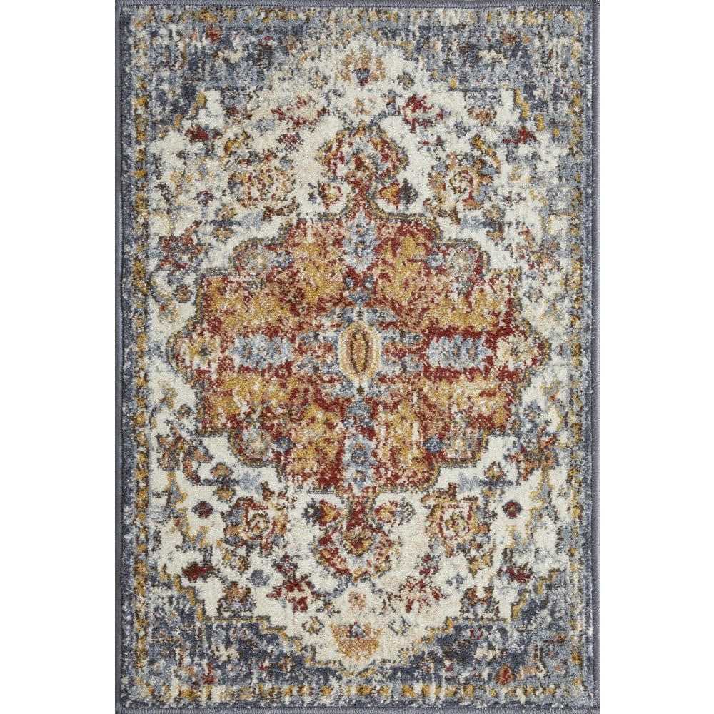 Loomaknoti Alsbrooke Kapirah 2' x 7' Oriental Indoor Runner Rug , Cream ...