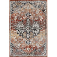 Loomaknoti Minerva Alanso 5' x 7' Oriental Indoor Area Rug , White ...