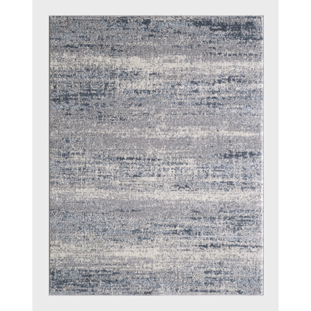 Loomaknoti Lenoria Nydian 8' x 10' Blue Abstract Indoor Area Rug ...