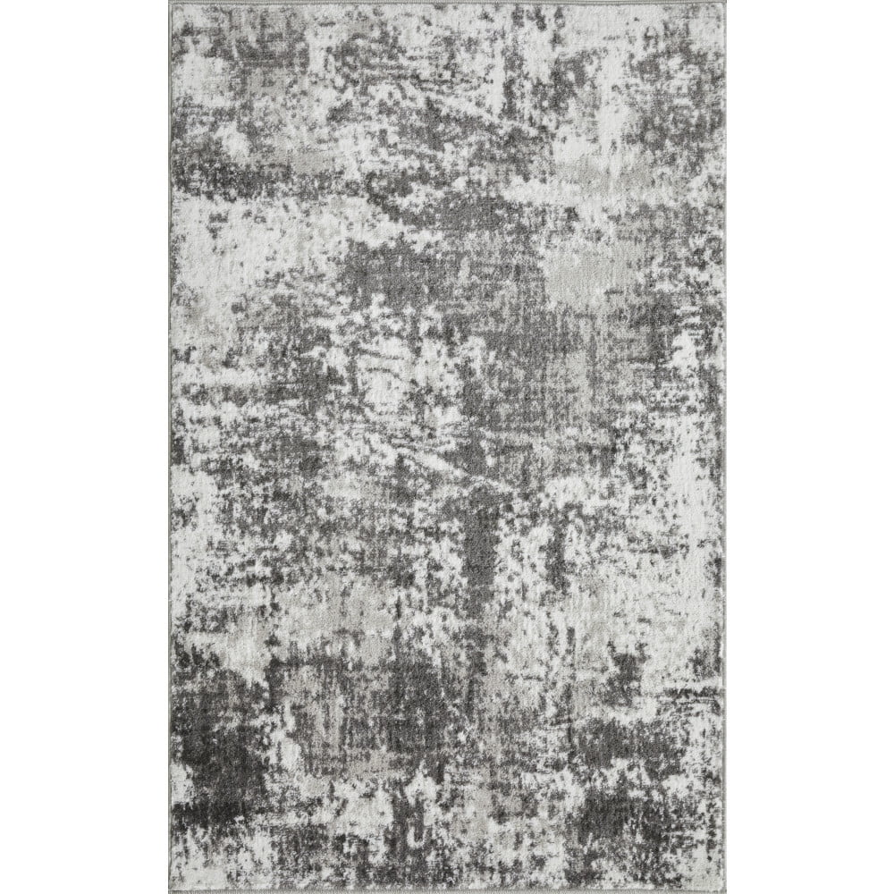 Loomaknoti Rhane Alelone 3' x 5' Gray Abstract Indoor Accent Rug ...