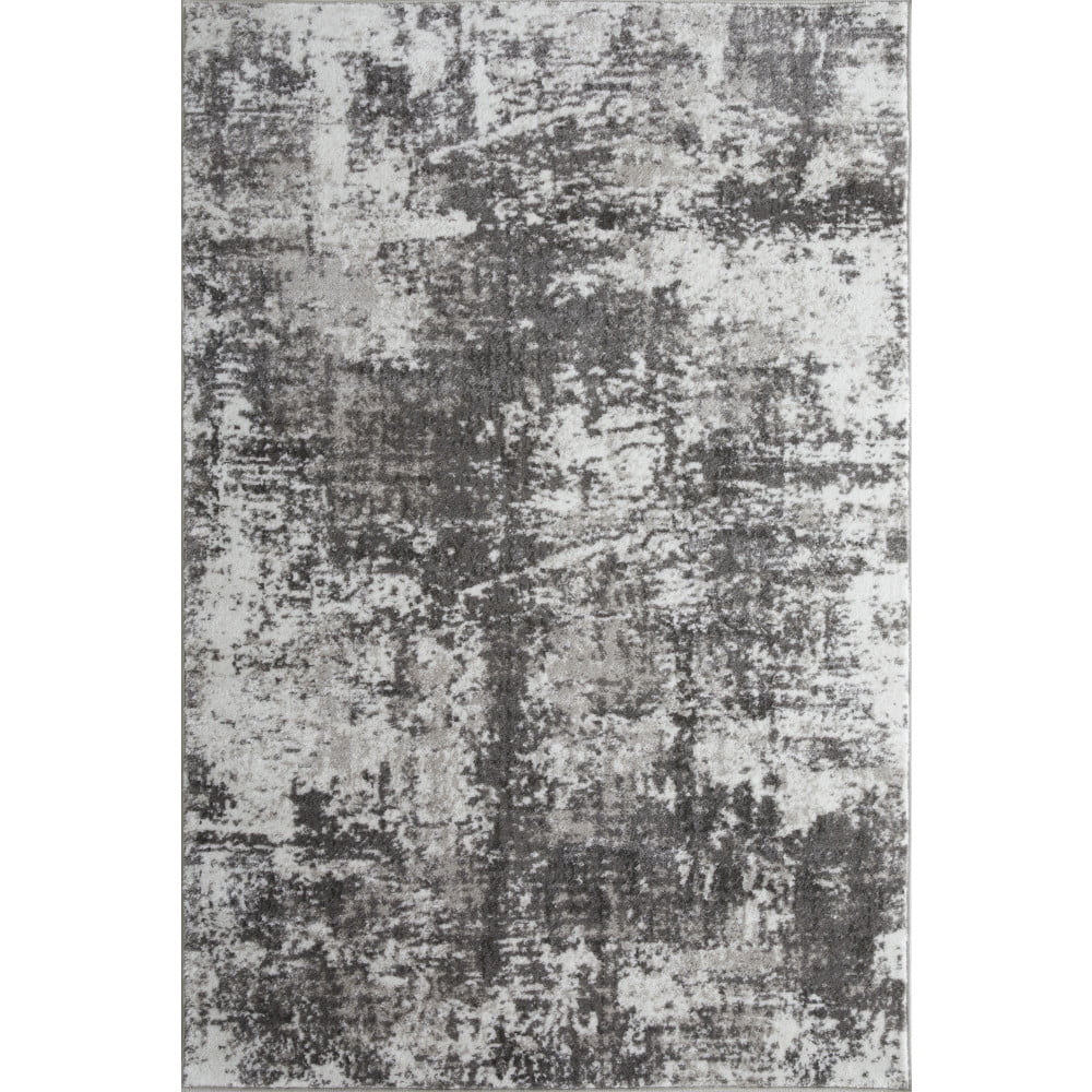 Loomaknoti Rhane Alelone 4' x 6' Gray Abstract Indoor Area Rug ...