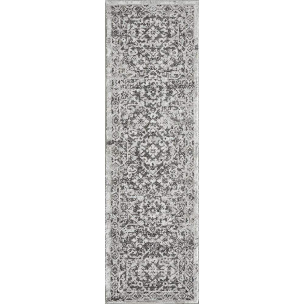 Free Shipping! Loomaknoti 2' x 6'7" Gray Oriental Runner Rug Durable ...