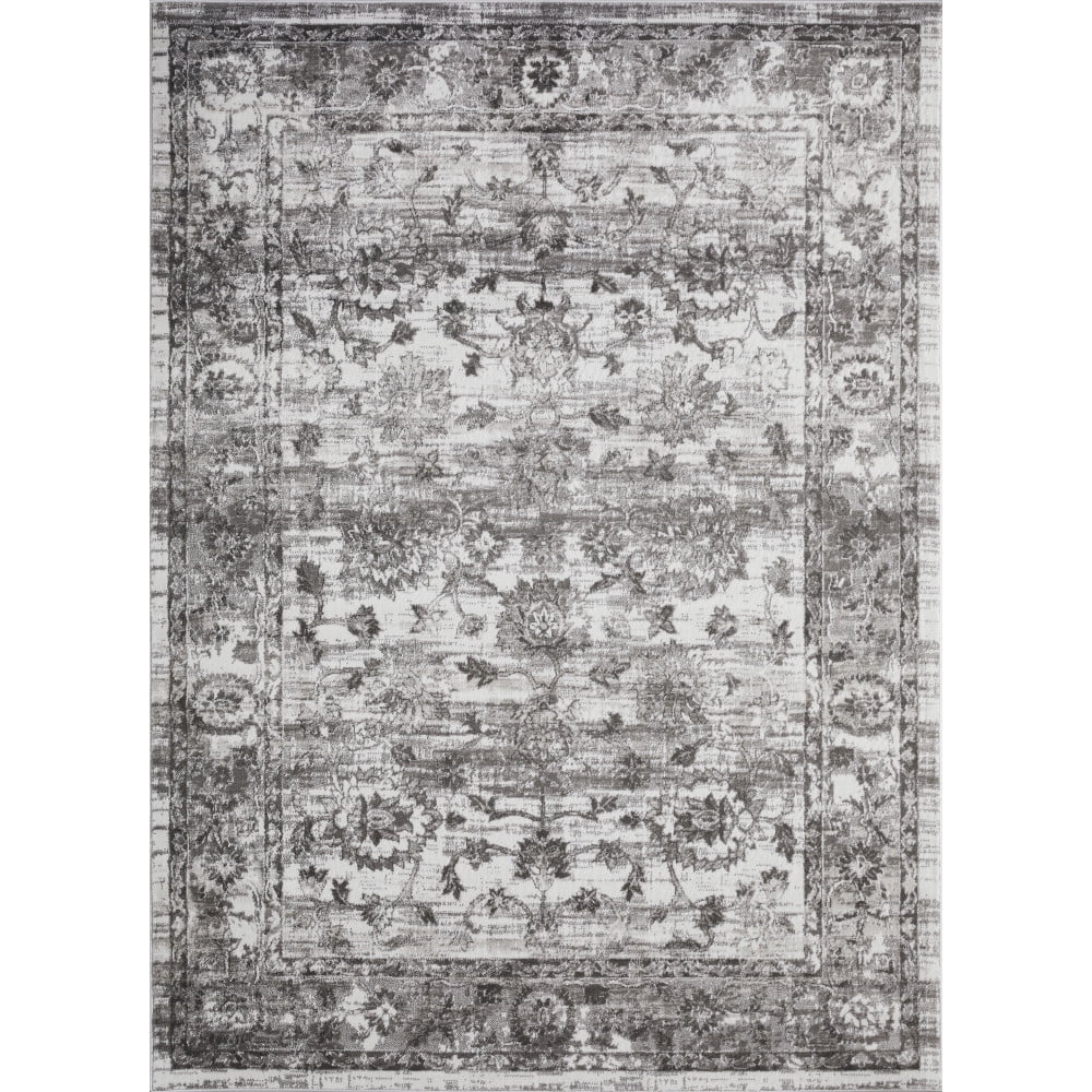 Loomaknoti Rhane Vandian 9' x 12' Gray Oriental Indoor Area Rug ...
