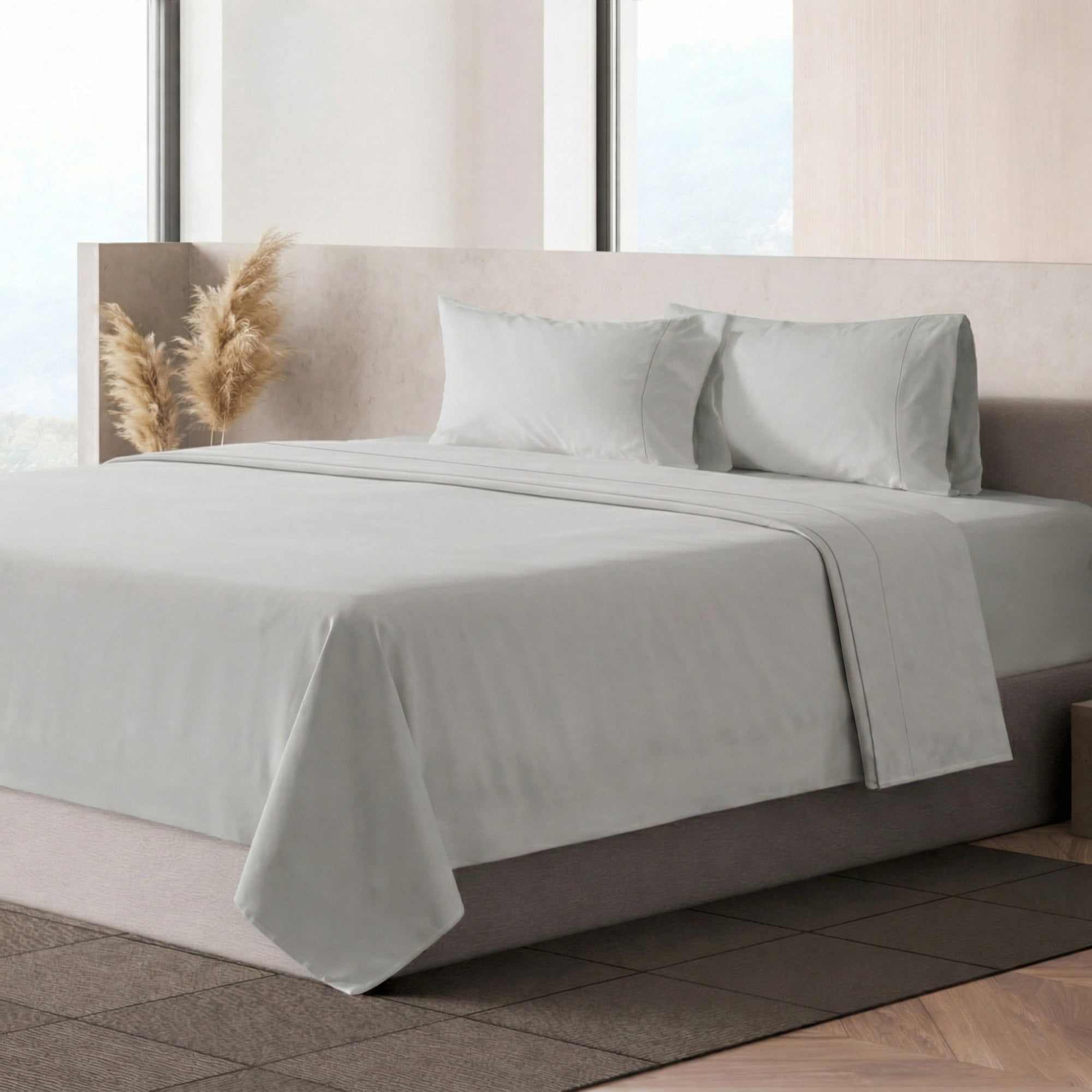 Loomsnest 4 Piece Queen Sheet Set, Cool & Crisp Percale, 100% Cotton ...