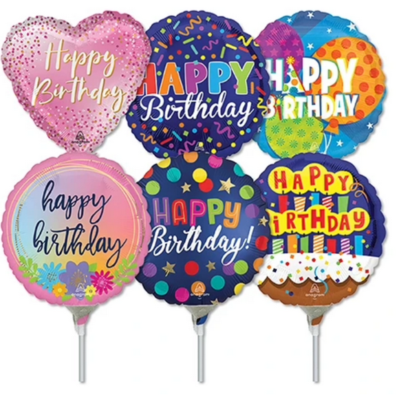 Small Balloons on Sticks