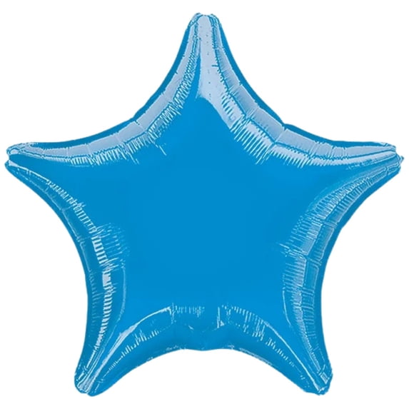 LoonBalloon Star Foil Balloons Patriotic Red White Blue 19 Inch 3ct ...