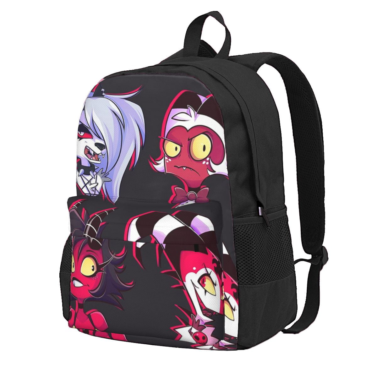 Loona Collage Helluva Boss Anime Backpacks Boys Girls Bookbag Students ...