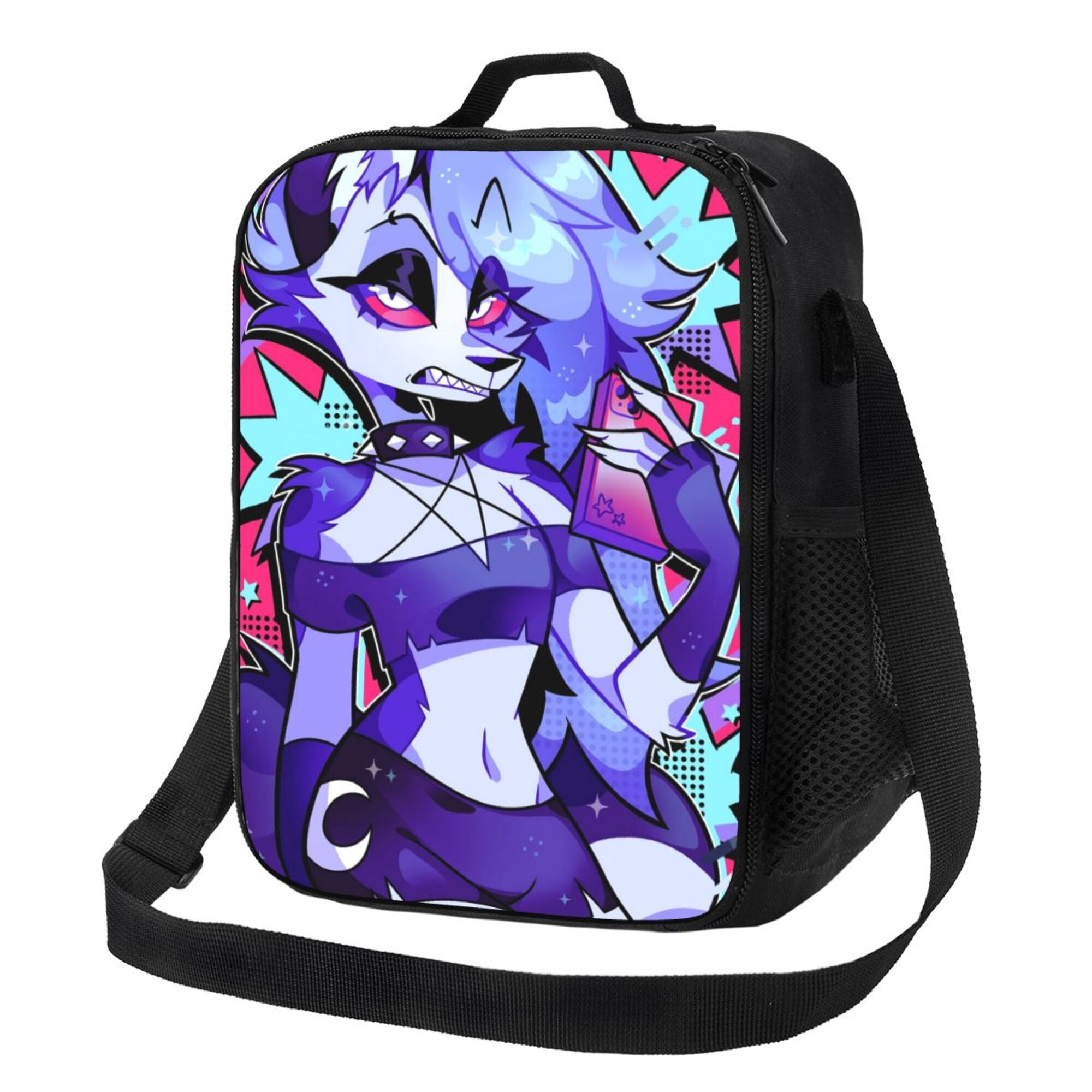Loona Helluva Boss Lunch Bag Large Capacity Lunch Box Reusable Portable ...