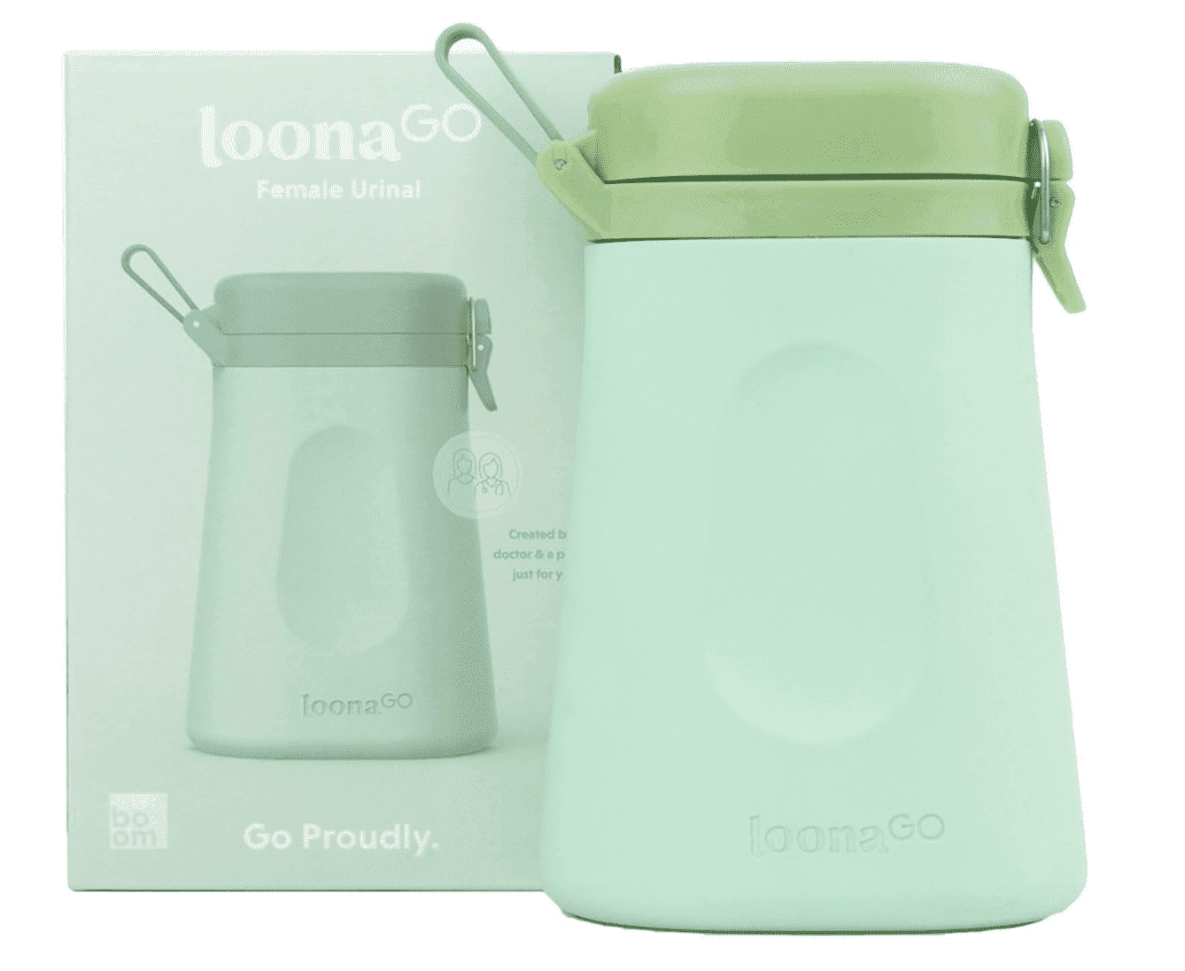LoonaGo Female Portable Odor-Blocking Urinal, Green - Walmart.com