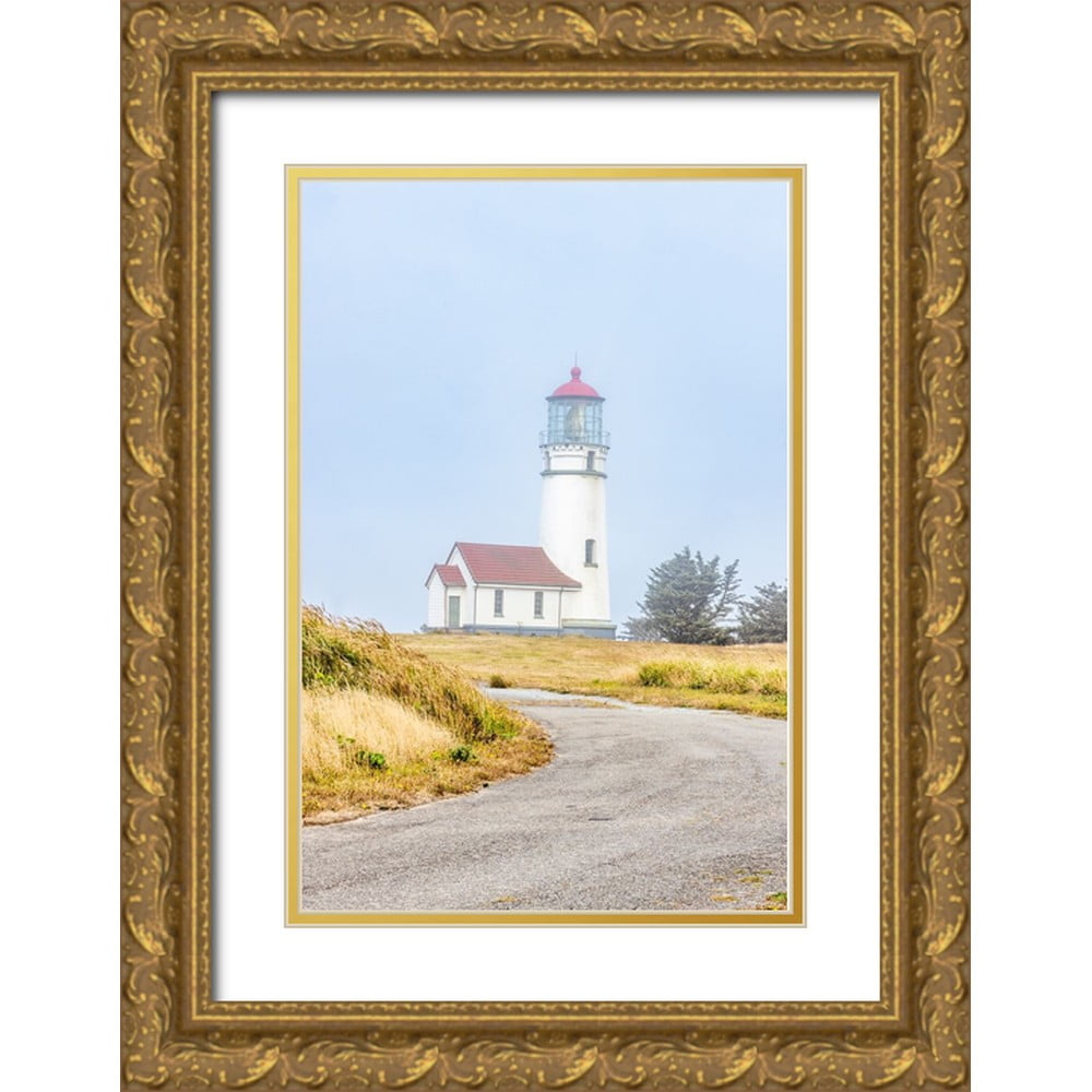 Looney, Hollice 11x14 Gold Ornate Wood Framed with Double Matting ...