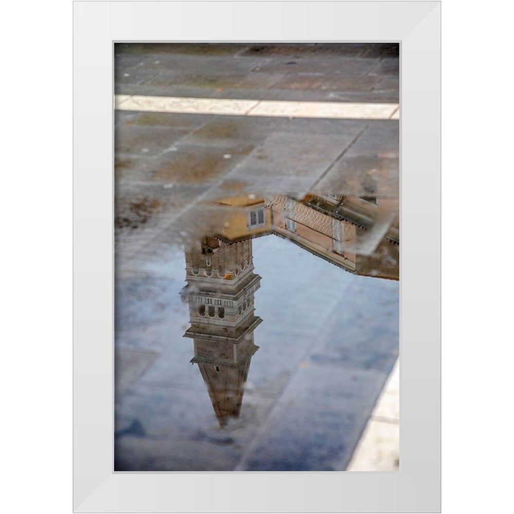 Looney, Hollice 11x14 White Modern Wood Framed Museum Art Print Titled ...