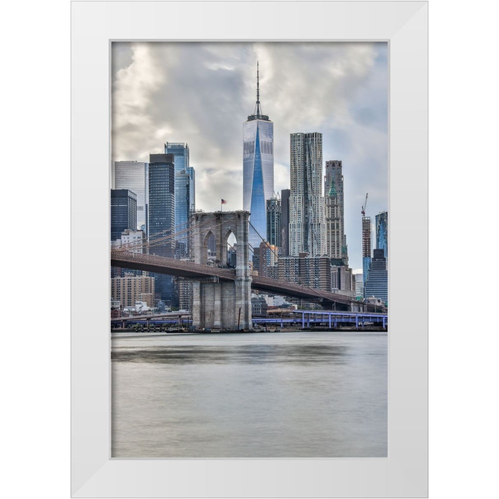 Looney, Hollice 11x14 White Modern Wood Framed Museum Art Print Titled ...