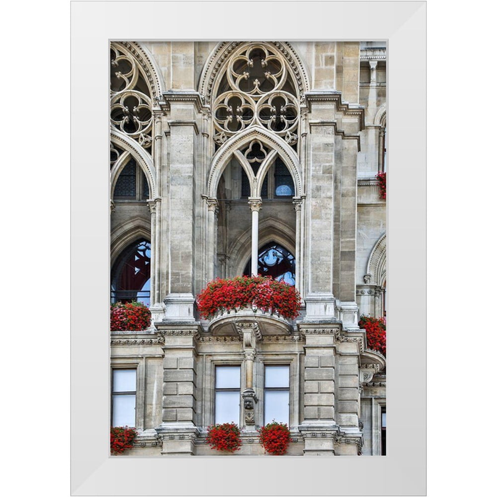 Looney, Hollice 13x18 White Modern Wood Framed Museum Art Print Titled ...