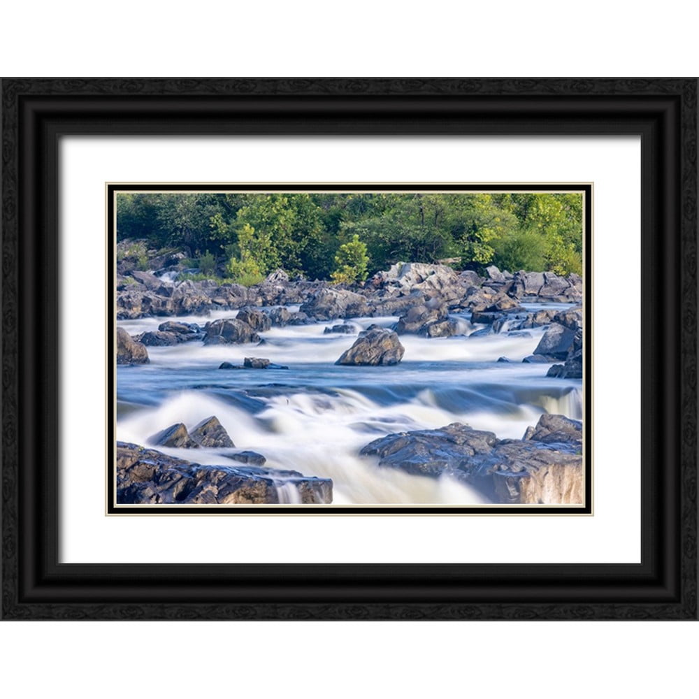 Looney, Hollice 14x11 Black Ornate Wood Framed with Double Matting ...