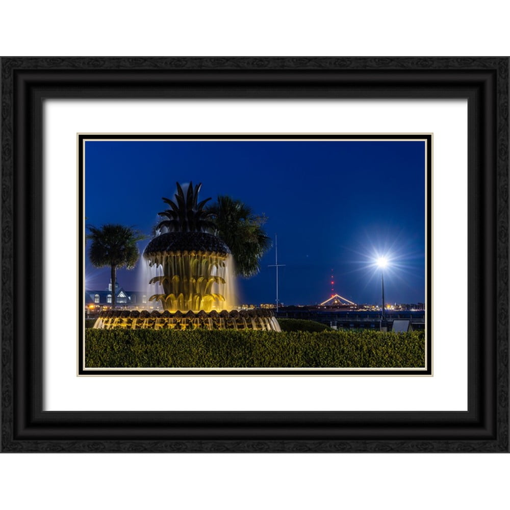 Looney, Hollice 14x11 Black Ornate Wood Framed with Double Matting ...