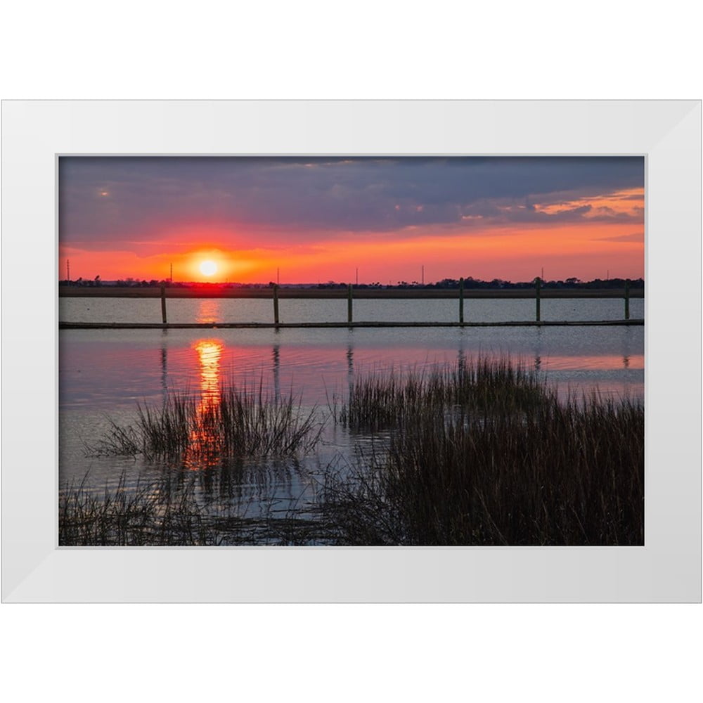 Looney, Hollice 14x11 White Modern Wood Framed Museum Art Print Titled ...