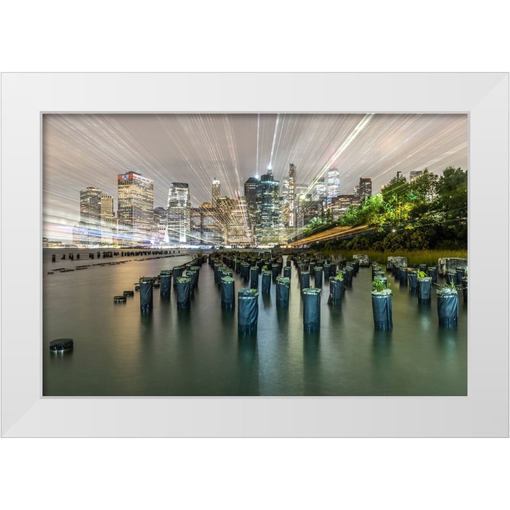 Looney, Hollice 14x11 White Modern Wood Framed Museum Art Print Titled ...