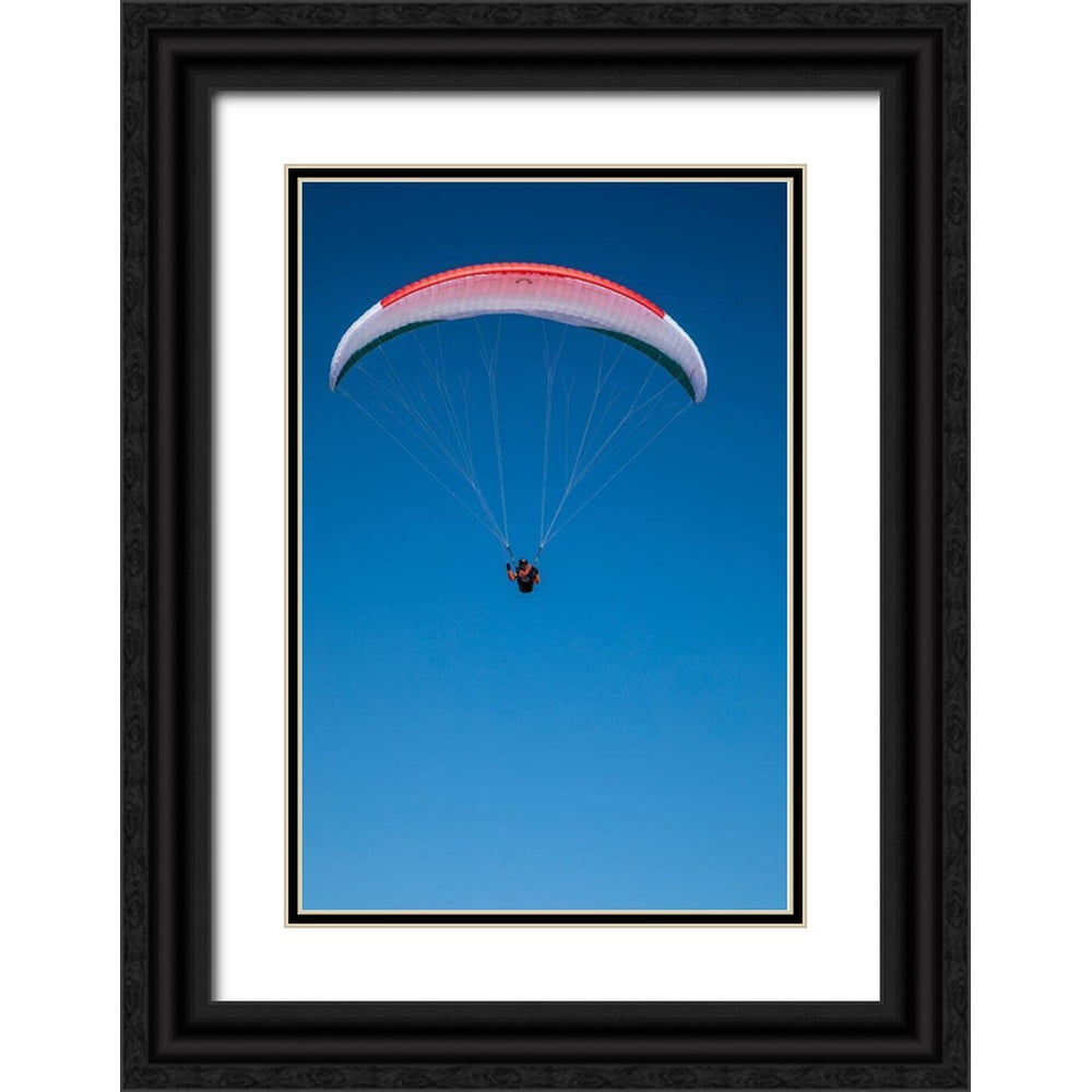 Looney, Hollice 17x24 Black Ornate Wood Framed with Double Matting ...