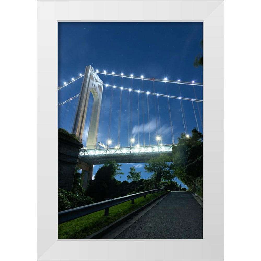 Looney, Hollice 17x24 White Modern Wood Framed Museum Art Print Titled ...