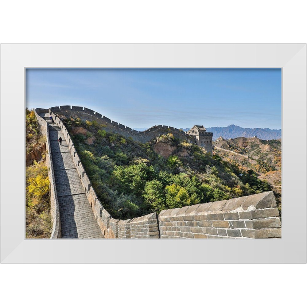 Looney, Hollice 18x13 White Modern Wood Framed Museum Art Print Titled ...