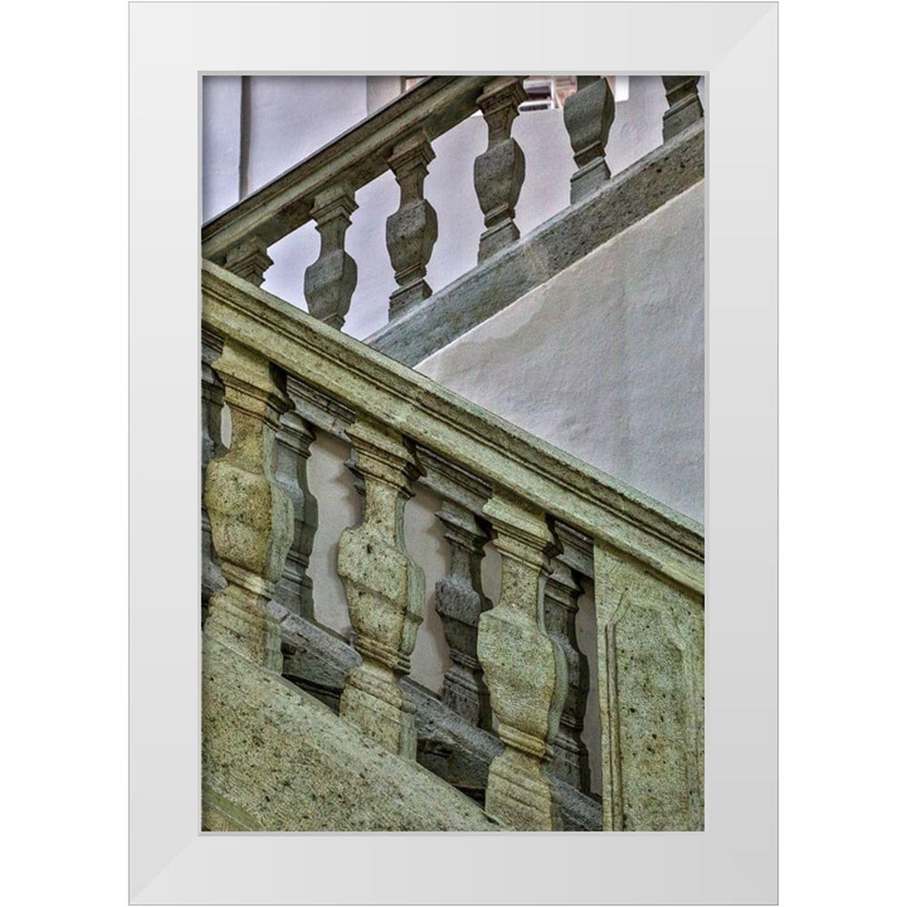 Looney, Hollice 23x32 White Modern Wood Framed Museum Art Print Titled ...