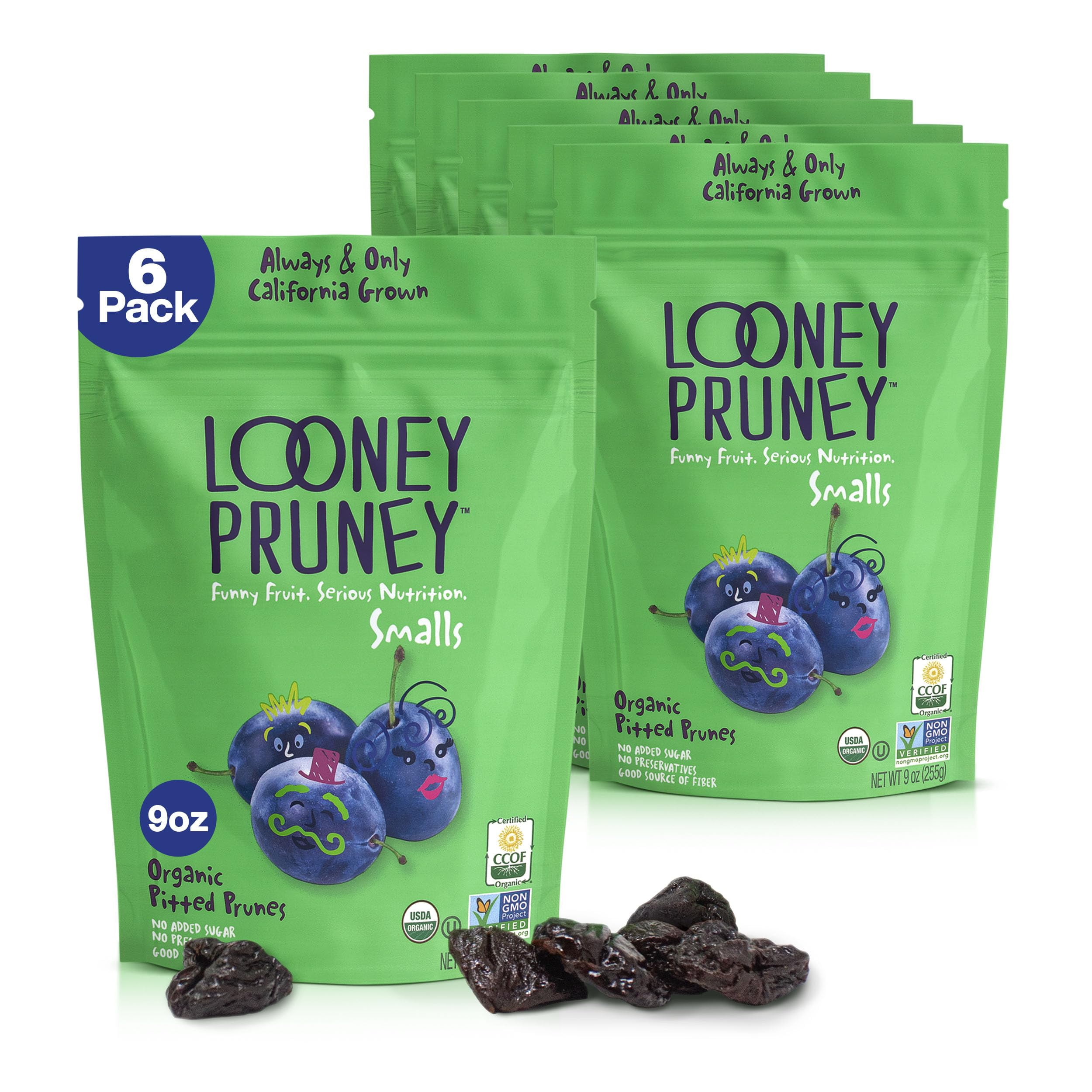 Looney Pruney Smalls Fruit CCF19 Snacks | Naturally Sweet Prunes ...