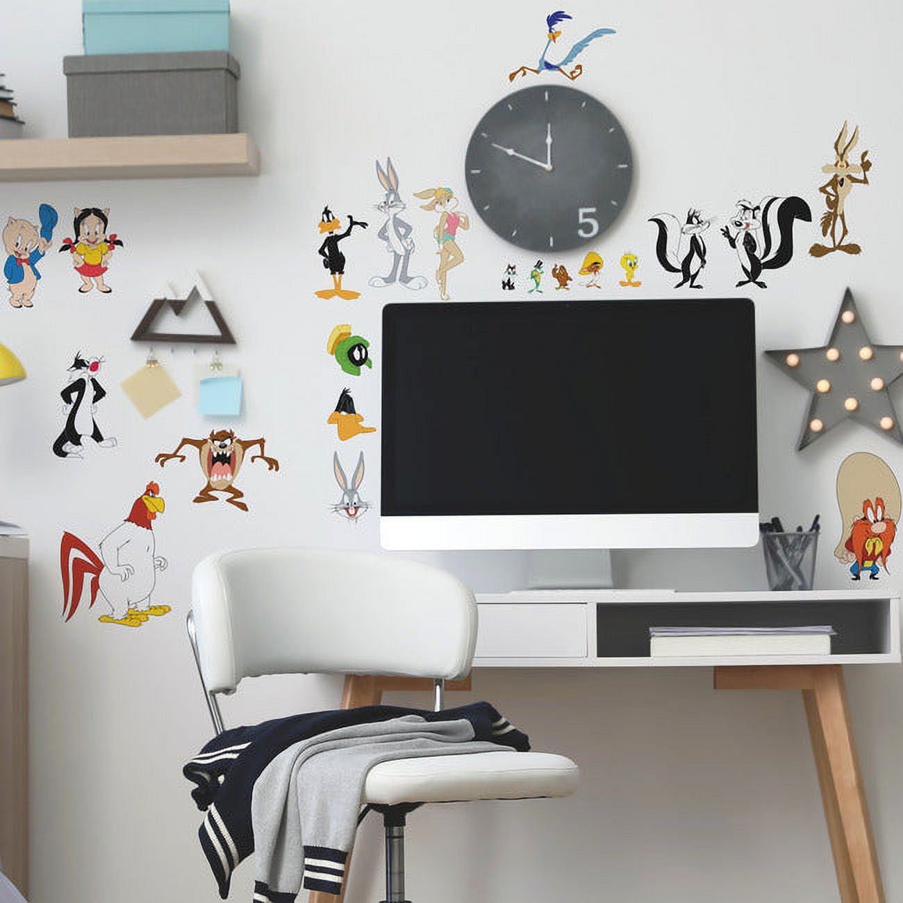 Looney Toons Wall Decals Peel & Stick - Walmart.com