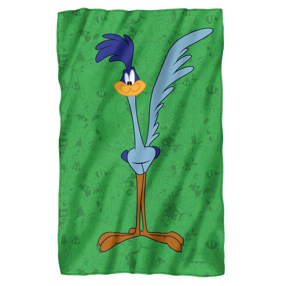 Looney Tunes Blanket, 36"x58", Road Runner Character Fleece Blanket ...