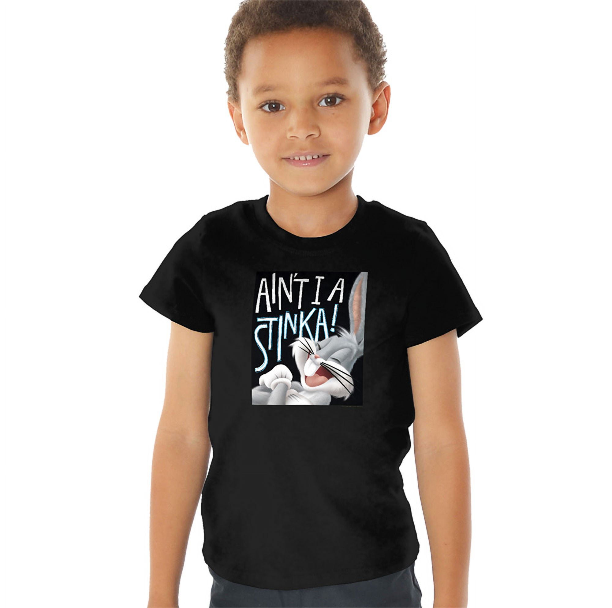 Looney Tunes Bugs Bunny Ain'T I A Stinka! Kids T Shirt (4) for Youth ...