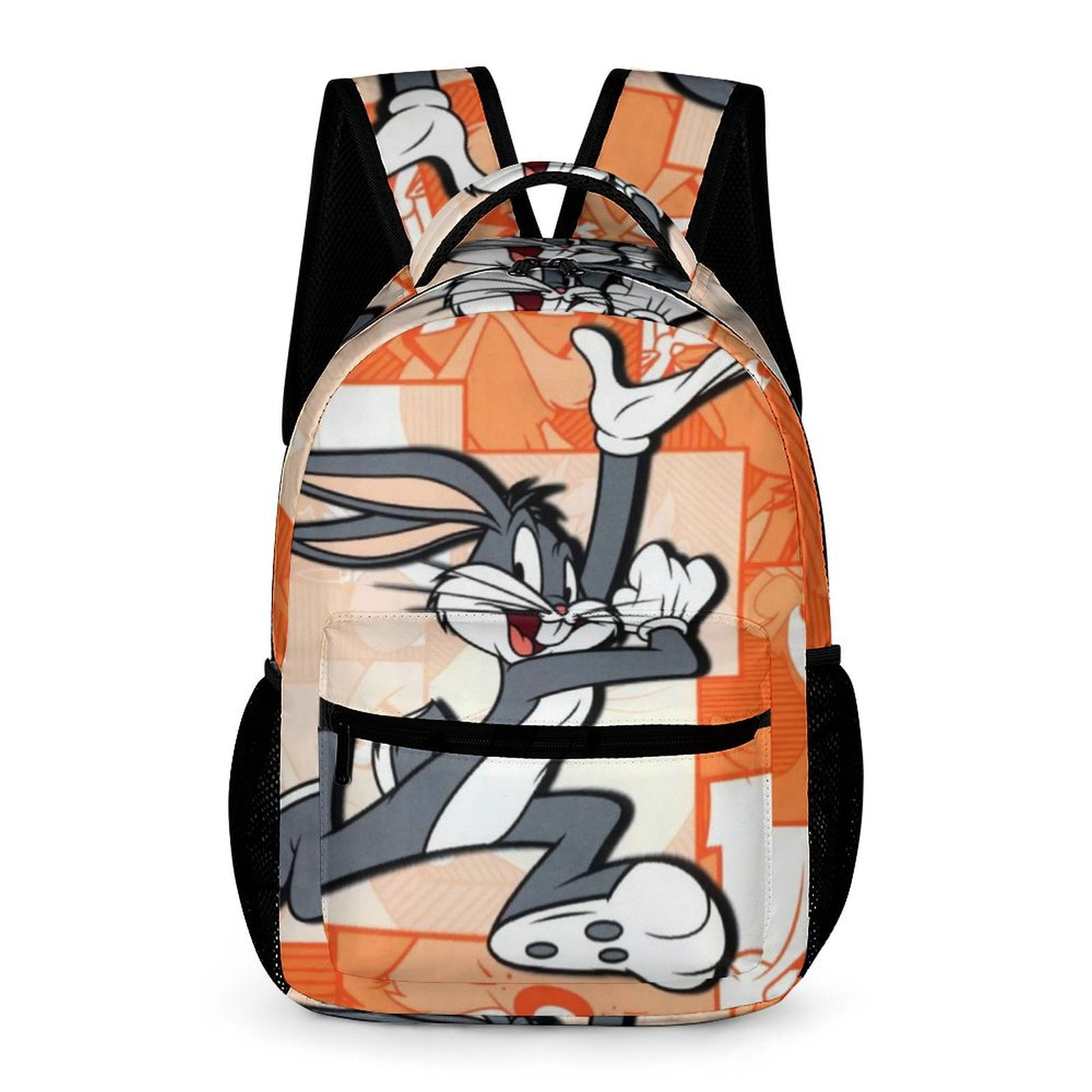 Looney Tunes Bugs Bunny Backpack Book Bags Casual Daypack for Travel ...