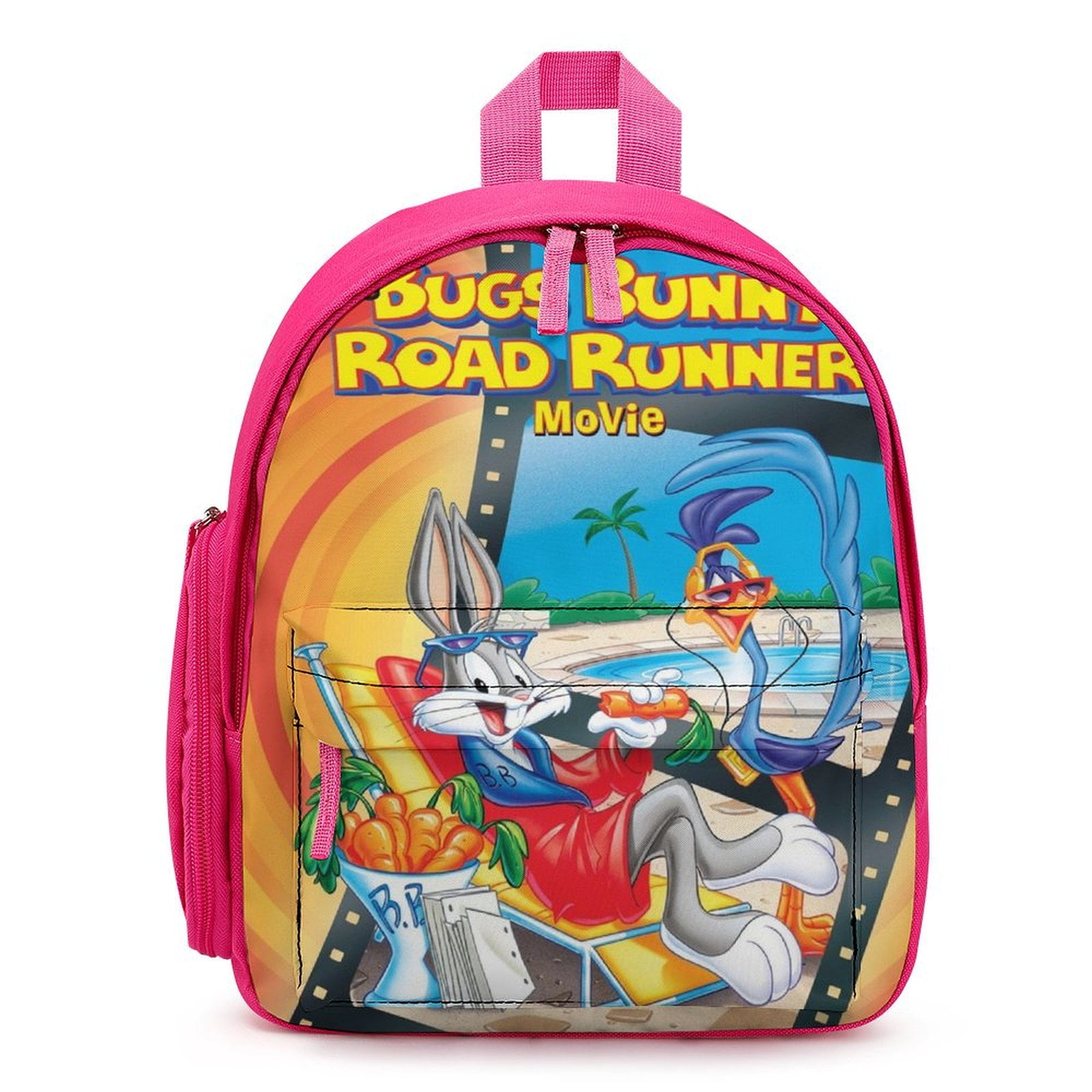 Looney Tunes Bugs Bunny Backpack Book Bags Casual Daypack for Travel ...