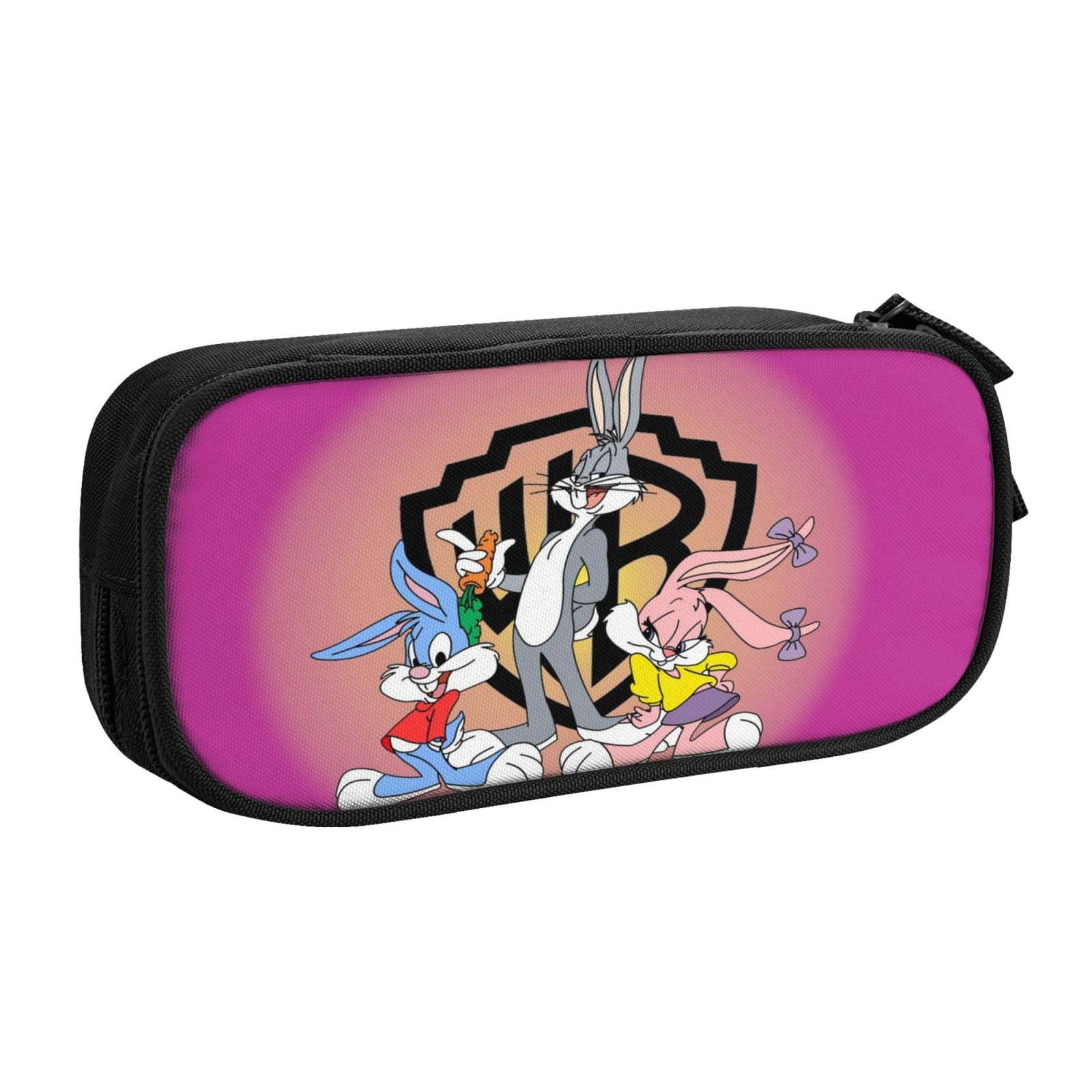 Looney Tunes Bugs Bunny Big Capacity Pencil Case, Aesthetic Pen Pouch ...