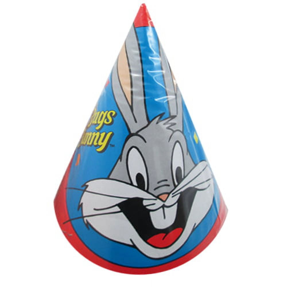Looney Tunes 'Bugs Bunny' Cone Hats (8ct) - Walmart.com