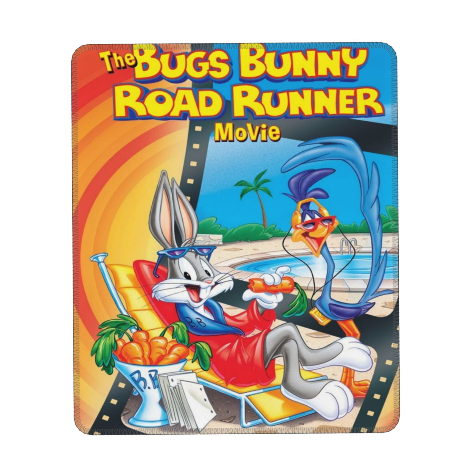 Looney Tunes Bugs Bunny Desk Mat, Gaming Mouse Pad Mat with Non-Slip ...