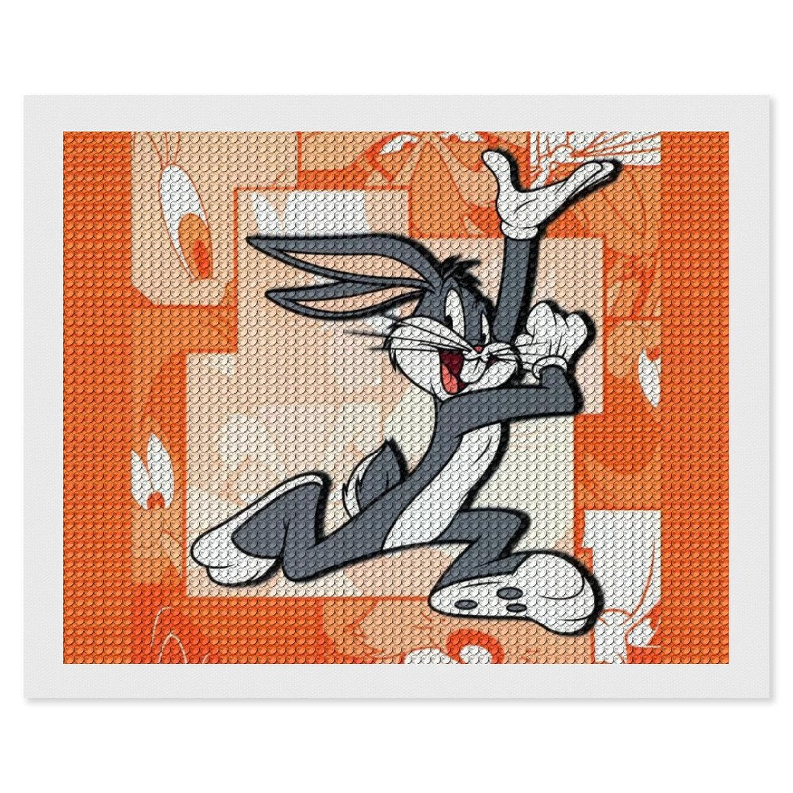 Looney Tunes Bugs Bunny Diamond Art Kits for Adults 5D Diamond Art Kit ...