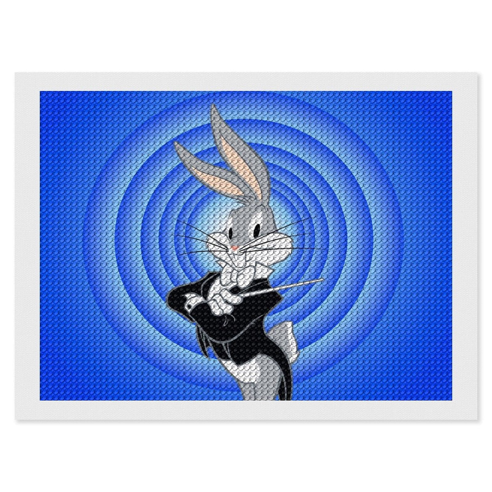 Looney Tunes Bugs Bunny Diamond Art Kits for Adults 5D Diamond Art Kit ...