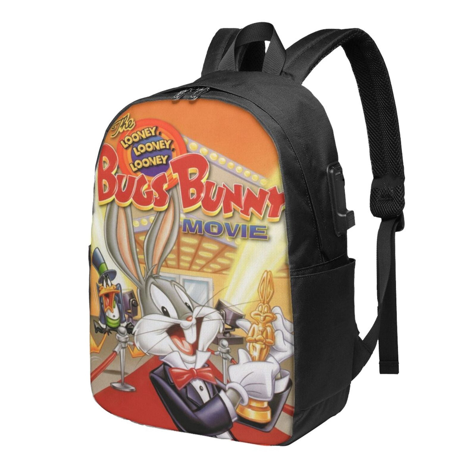 Looney Tunes Bugs Bunny Laptop Backpack Bookbag Casual Daypack Travel ...