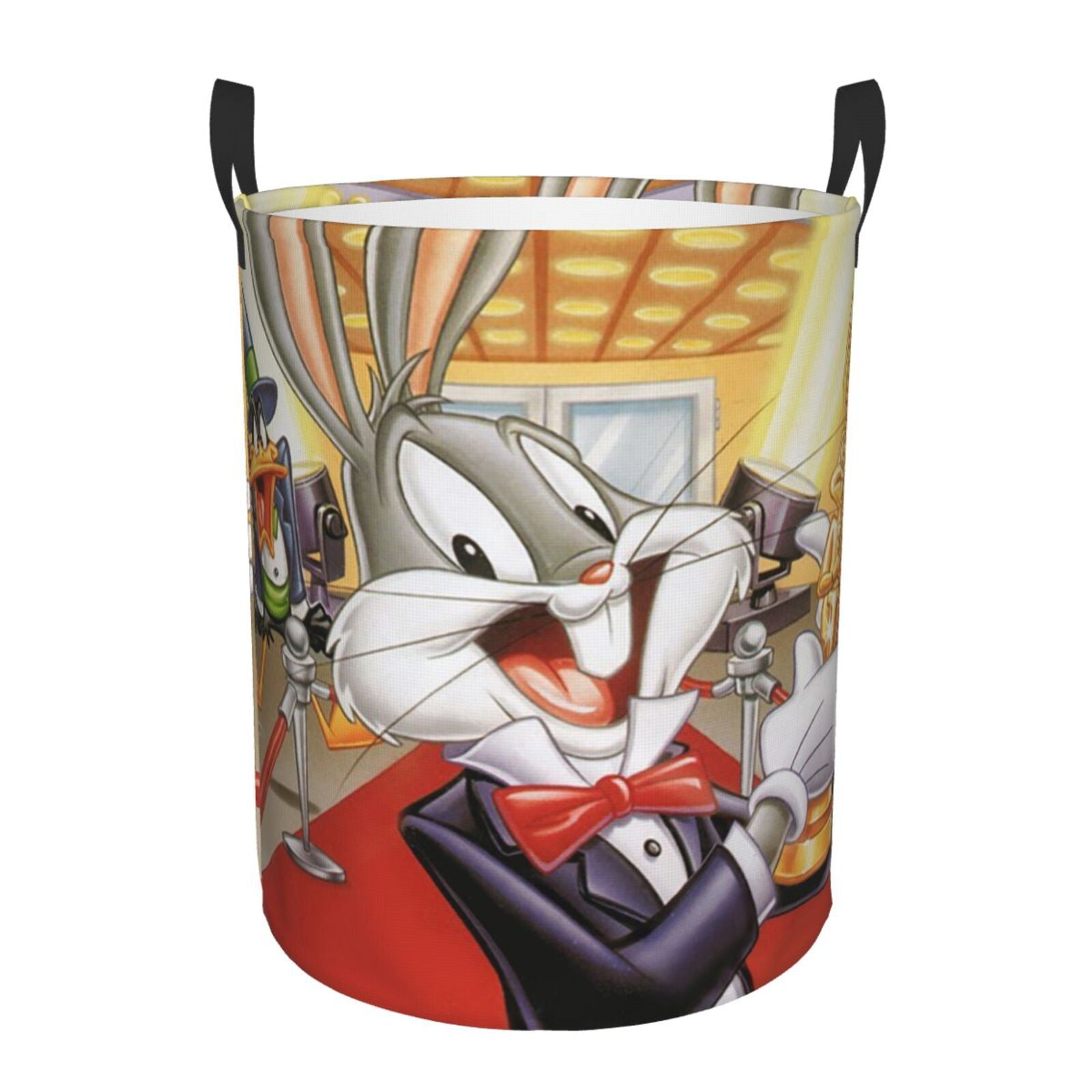 Looney Tunes Bugs Bunny Large Laundry Hamper, Collapsible Laundry Basket With Handles, Tall ...