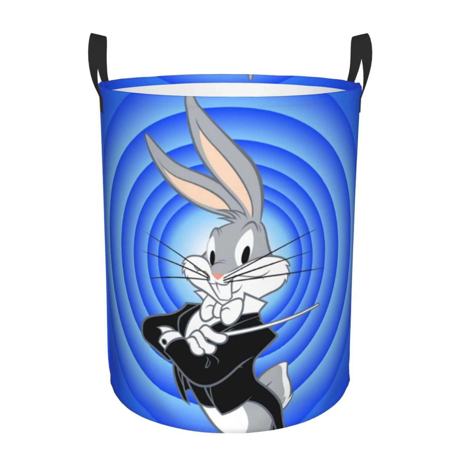 Looney Tunes Bugs Bunny Large Laundry Hamper, Collapsible Laundry Basket With Handles, Tall ...