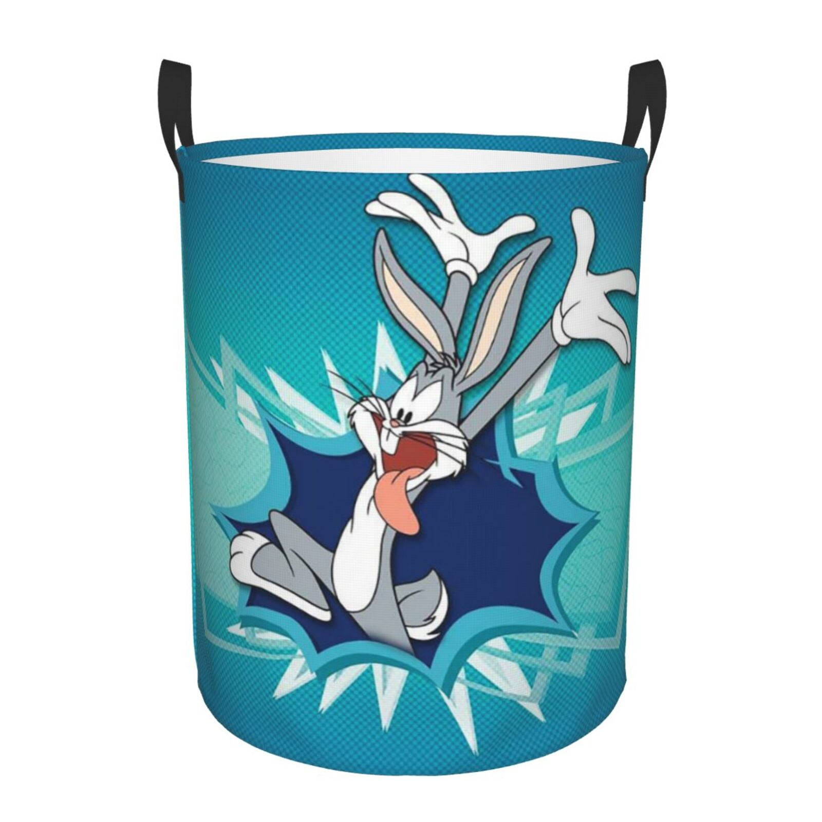 Looney Tunes Bugs Bunny Large Laundry Hamper, Collapsible Laundry Basket With Handles, Tall ...