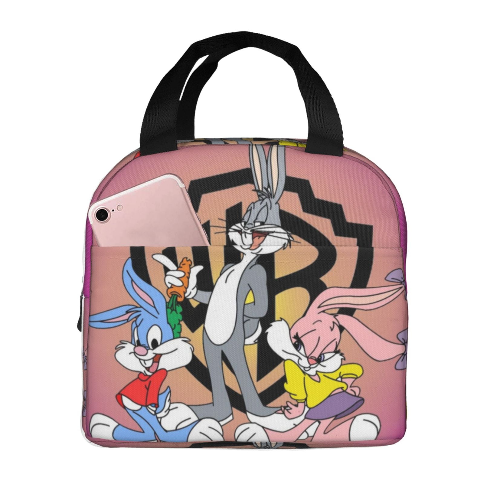 Looney Tunes Bugs Bunny Lunch Bag, Insulated Lunch Box Large Capacity ...