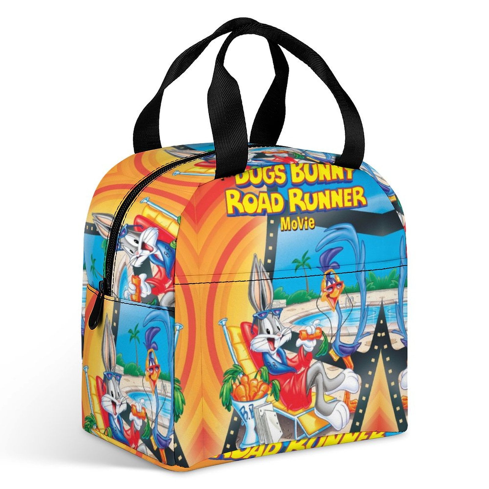 Looney Tunes Bugs Bunny Lunch Bag, Insulated Lunch Tote Large Lunch Box ...