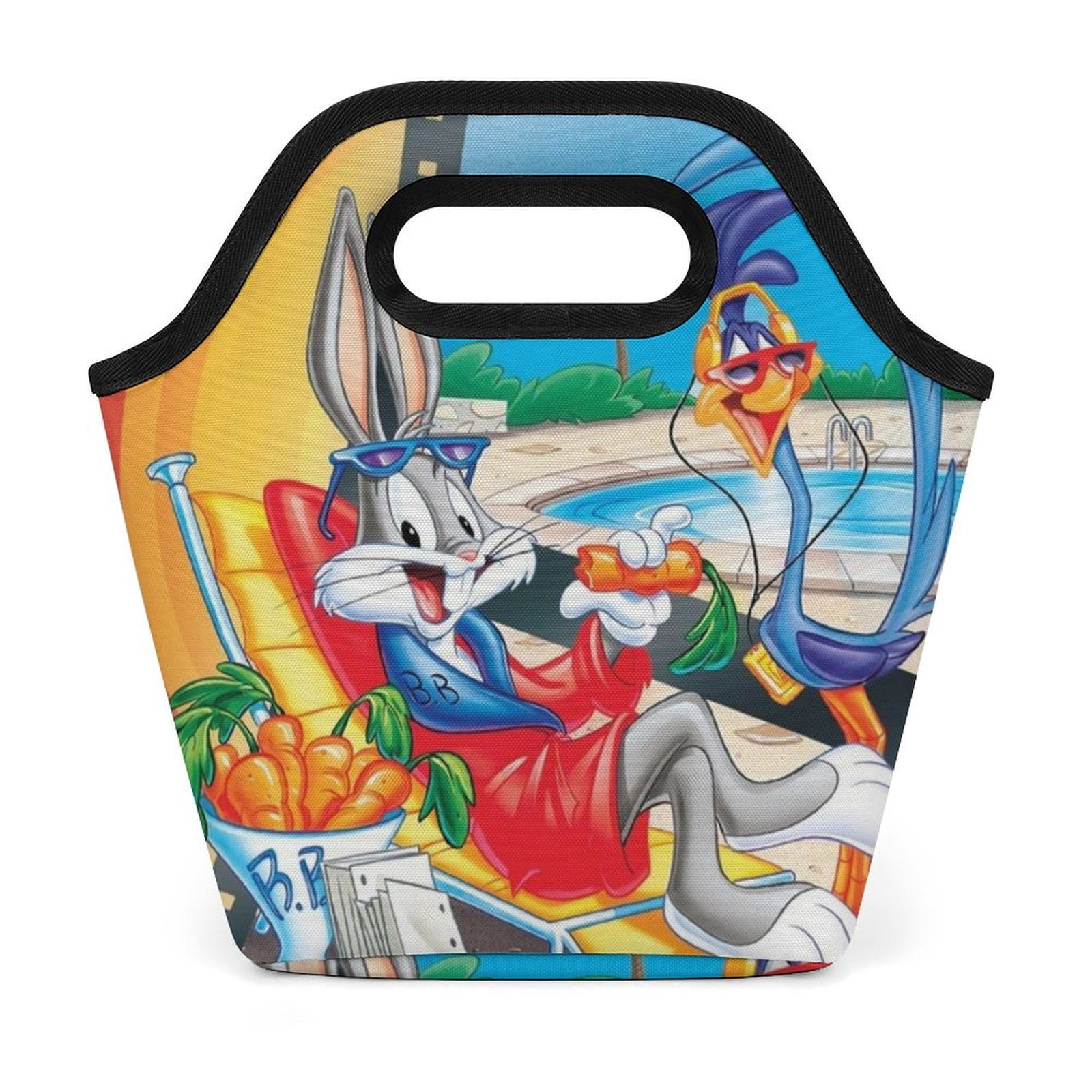 Looney Tunes Bugs Bunny Lunch Bag, Insulated Lunch Tote Large Lunch Box ...