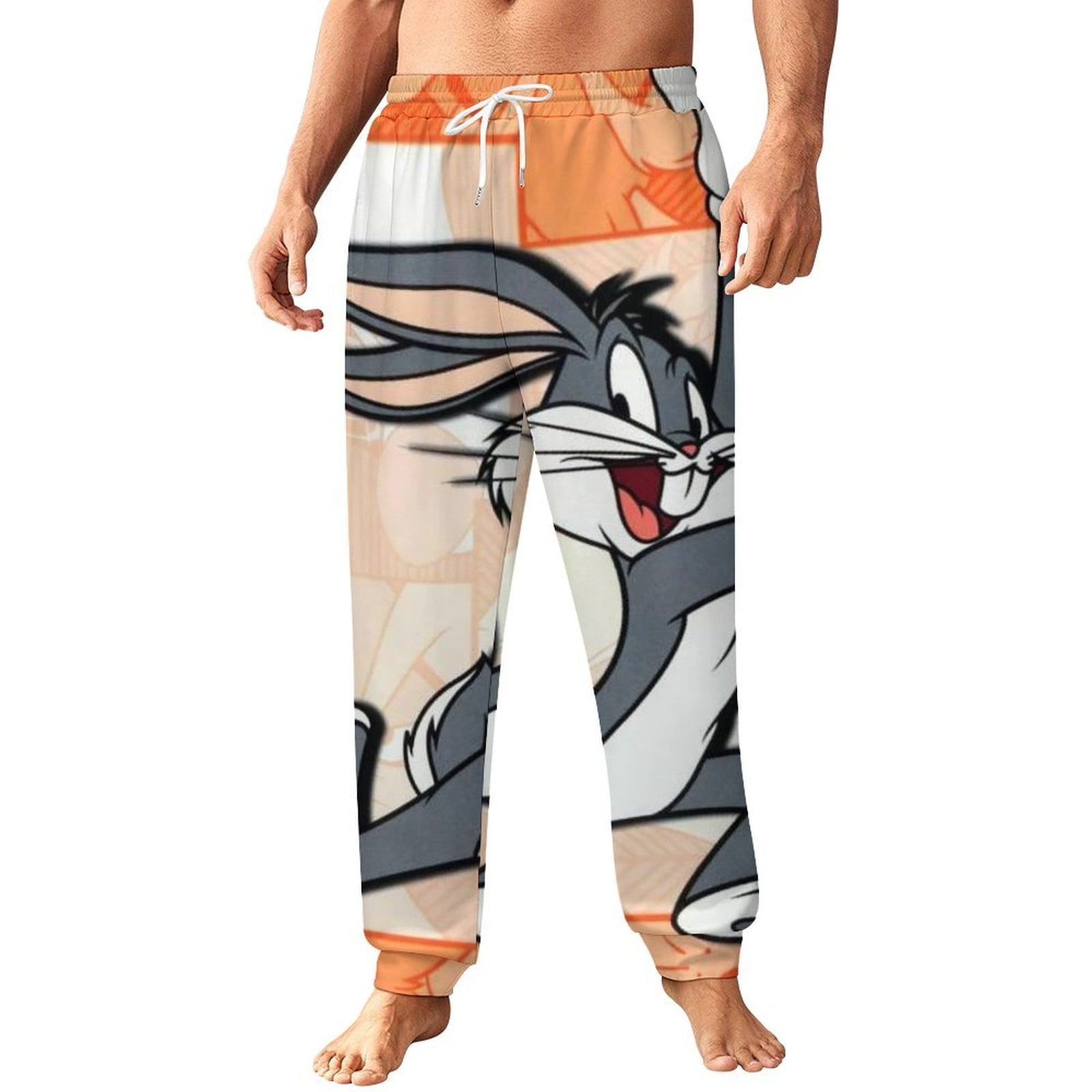 Looney Tunes Bugs Bunny Men's Athletic Joggers Stretch Sweatpants ...