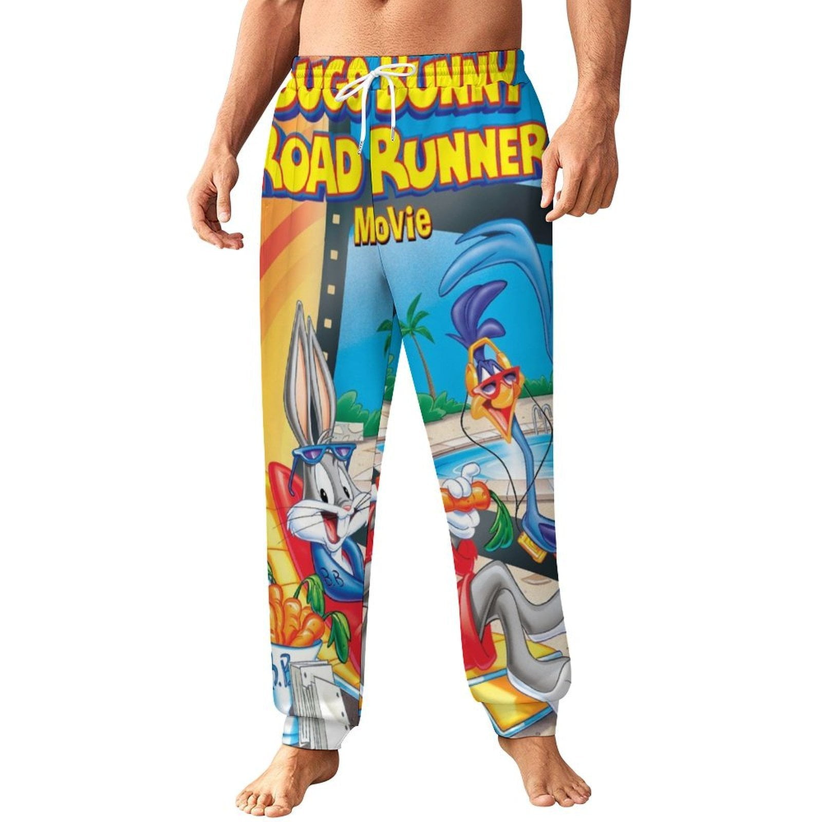 Looney Tunes Bugs Bunny Men's Athletic Joggers Stretch Sweatpants ...