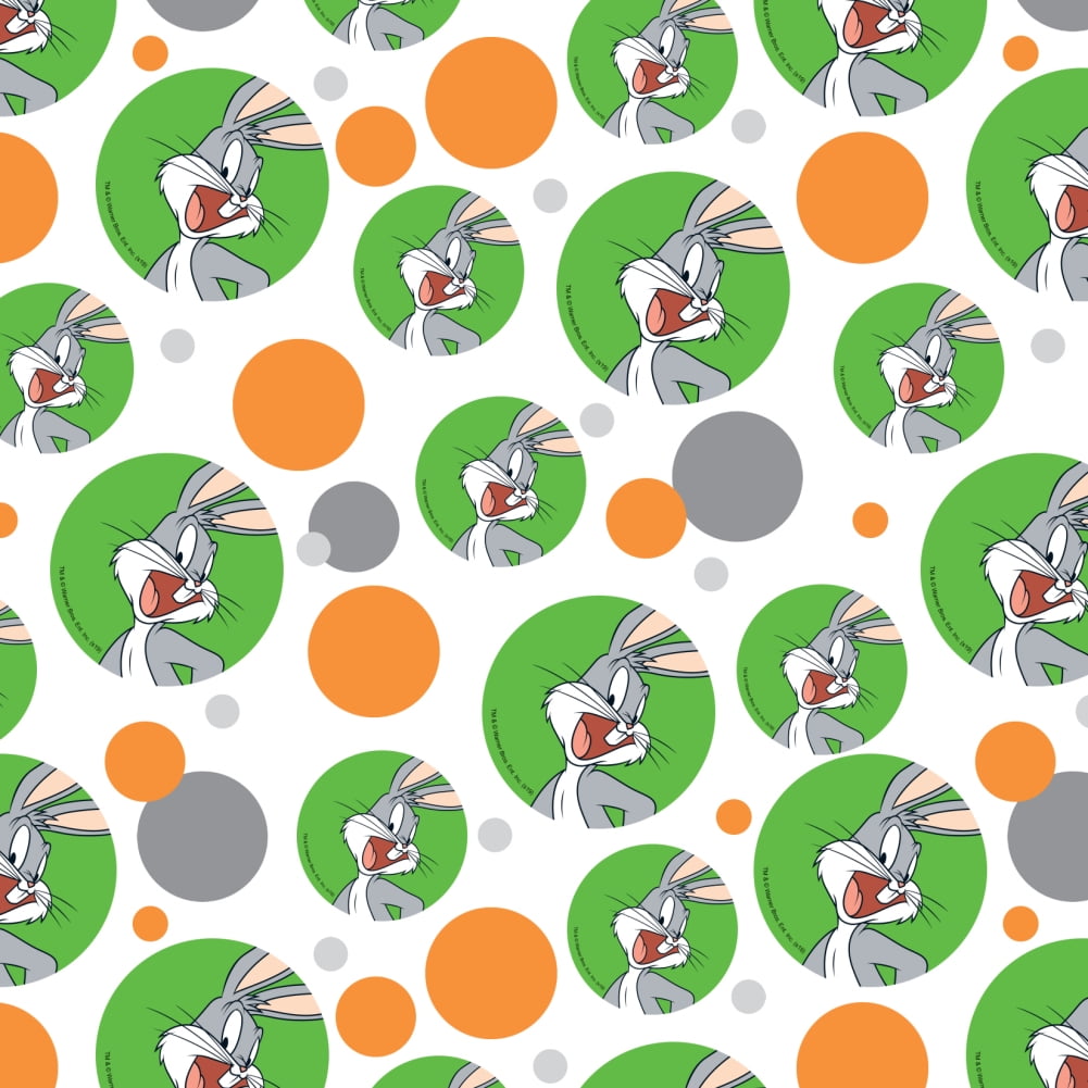 Looney Tunes Bugs Bunny Premium Gift Wrap Wrapping Paper Roll - Walmart.com